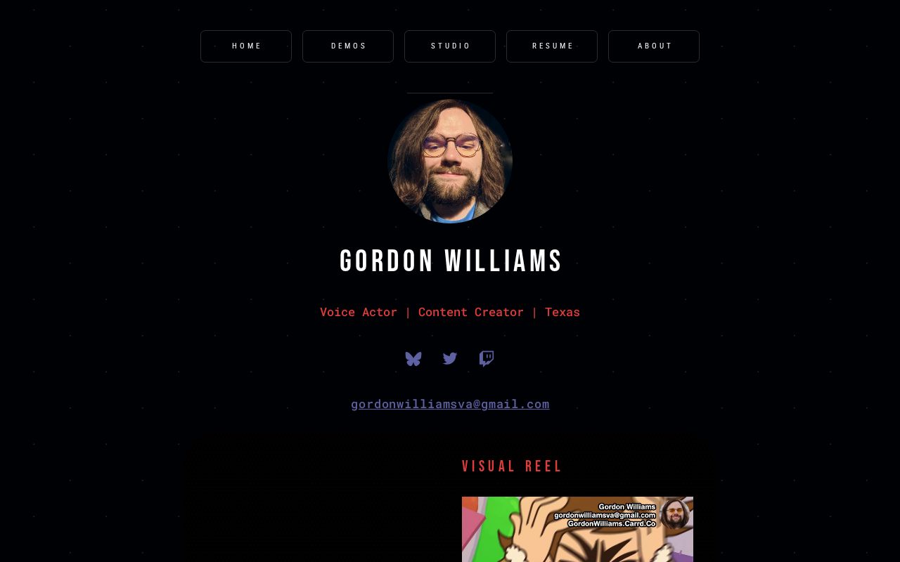 Gordon Williams Voice-Over